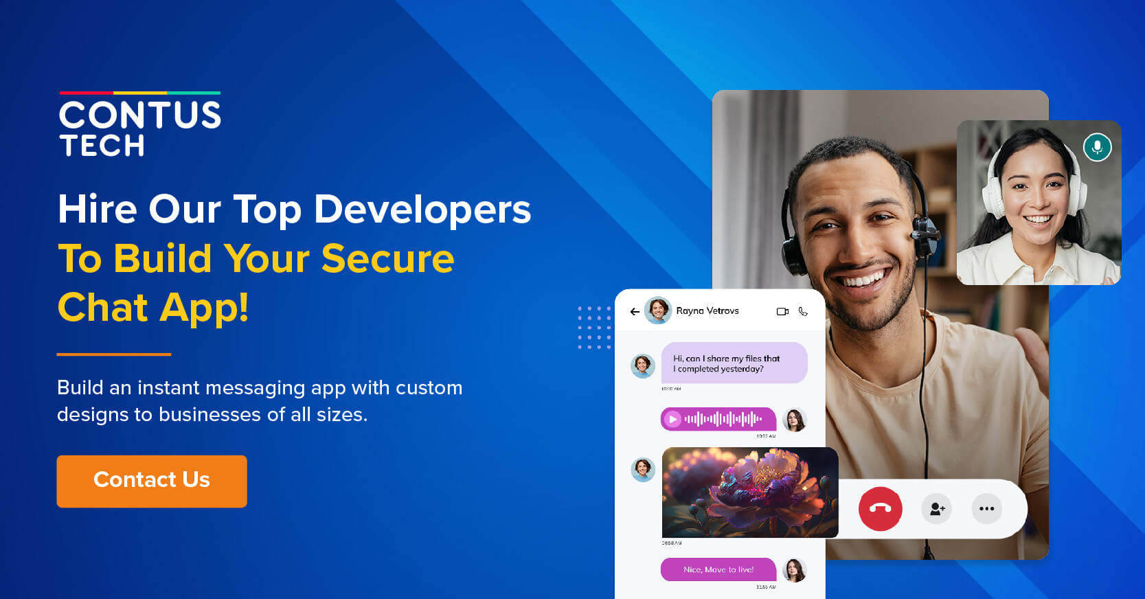 Chat App Development Company | Build Instant Messaging App