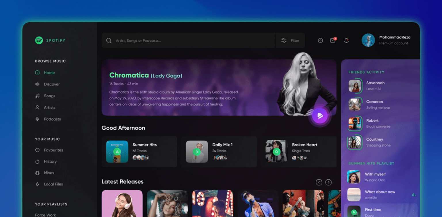 How To Create A Music Streaming App Like Spotify?