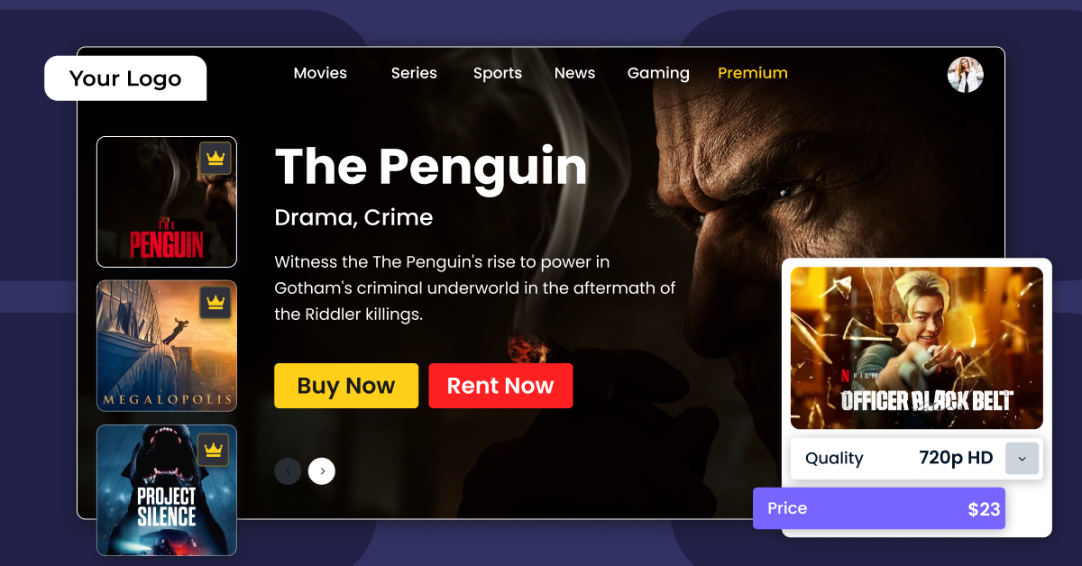 VOD App Development: Benefits, Features & Steps to Launch